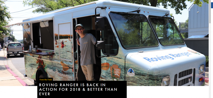 The Roving Ranger: A Mobile Trailhead Serving up Chesapeake Bay ...
