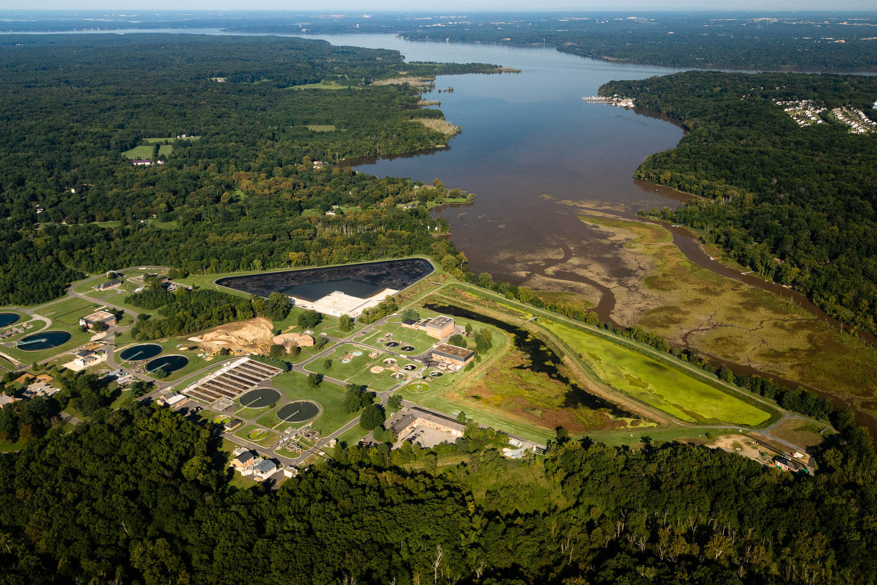 Wastewater treatment plant upgrades help reduce nitrogen pollution ...