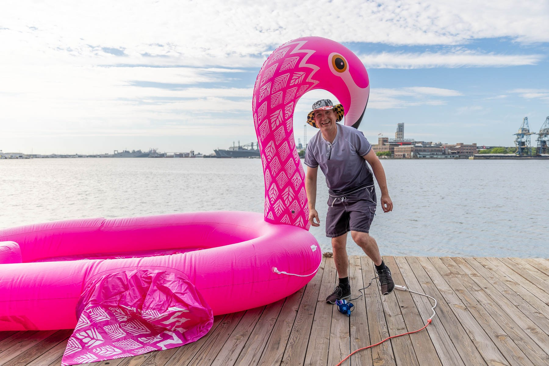 Baltimoreans swim again at Harbor Splash 2024