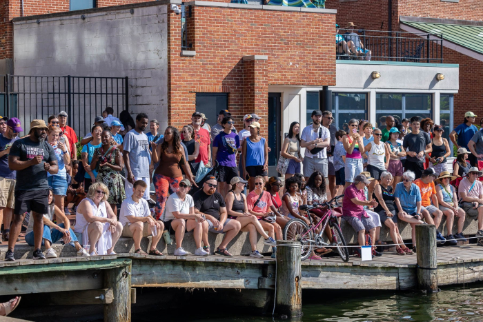 Baltimoreans swim again at Harbor Splash 2024