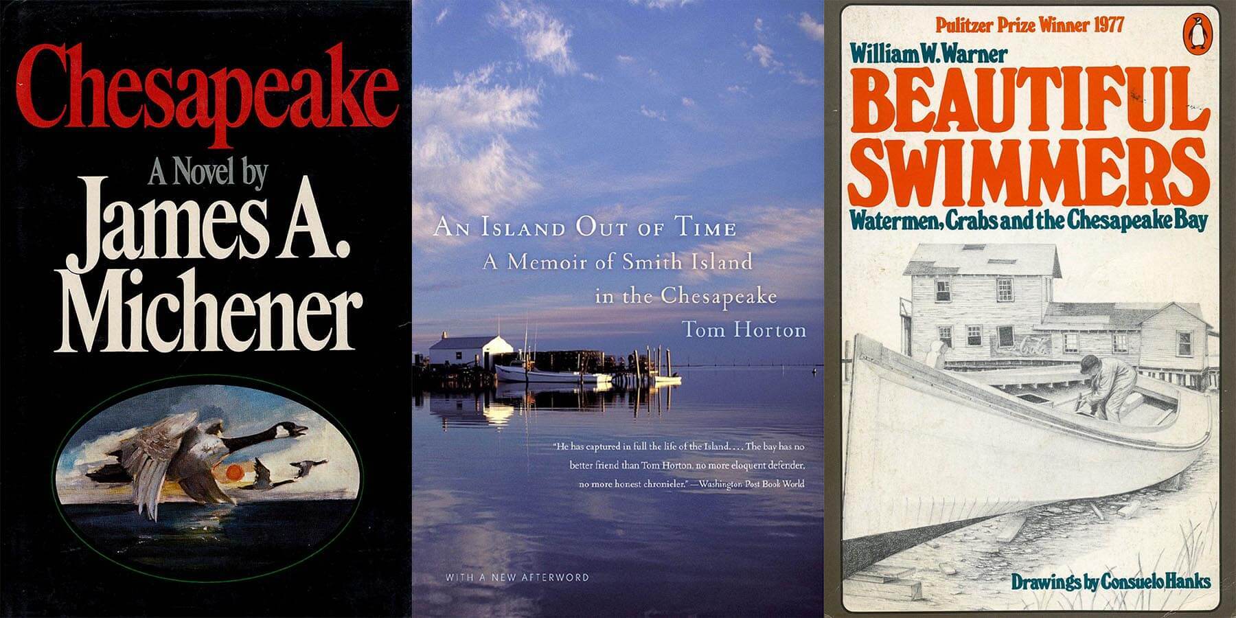 Eight books about the Chesapeake Bay